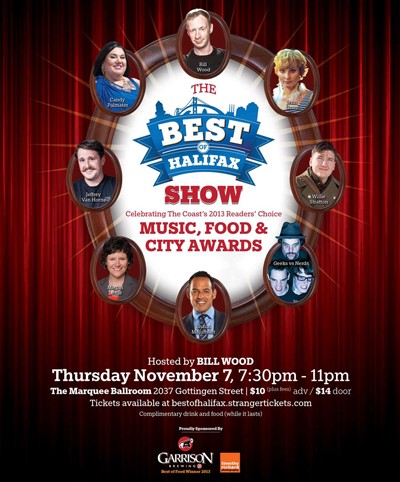 The Best of Halifax Show celebrating The Coast's Best of Music, Food ...
